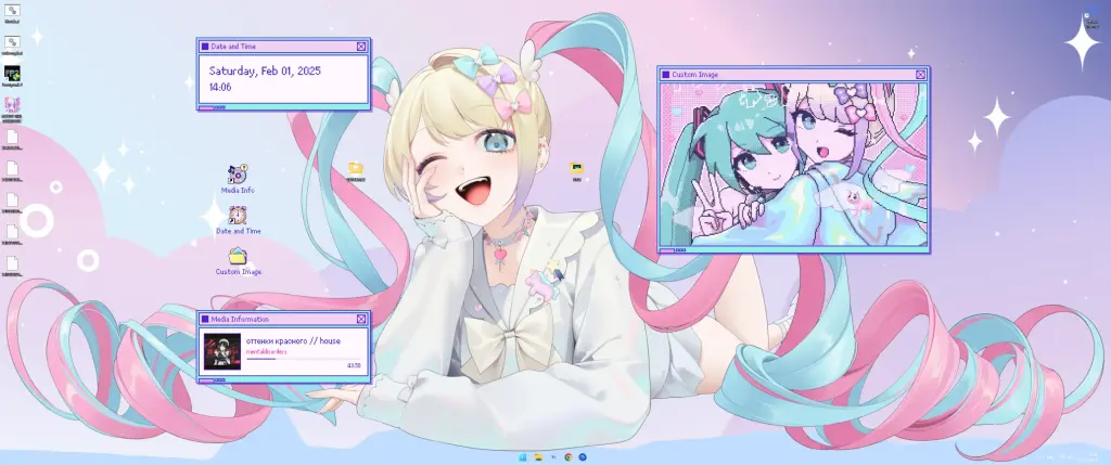 Live wallpaper Interactive KAngel (NEEDY GIRL OVERDOSE) download on ...