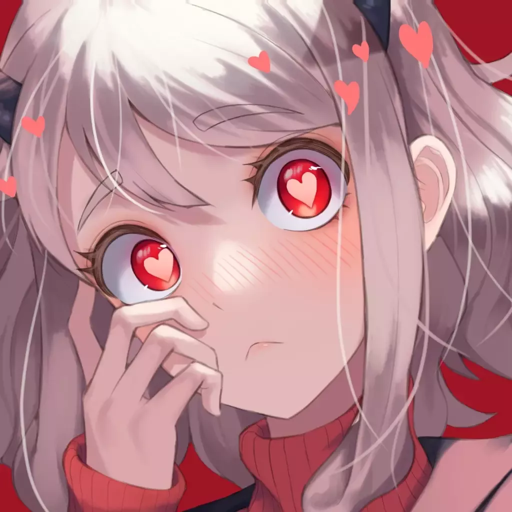 Live wallpaper Loving eyes - Helltaker download on VSThemes.org