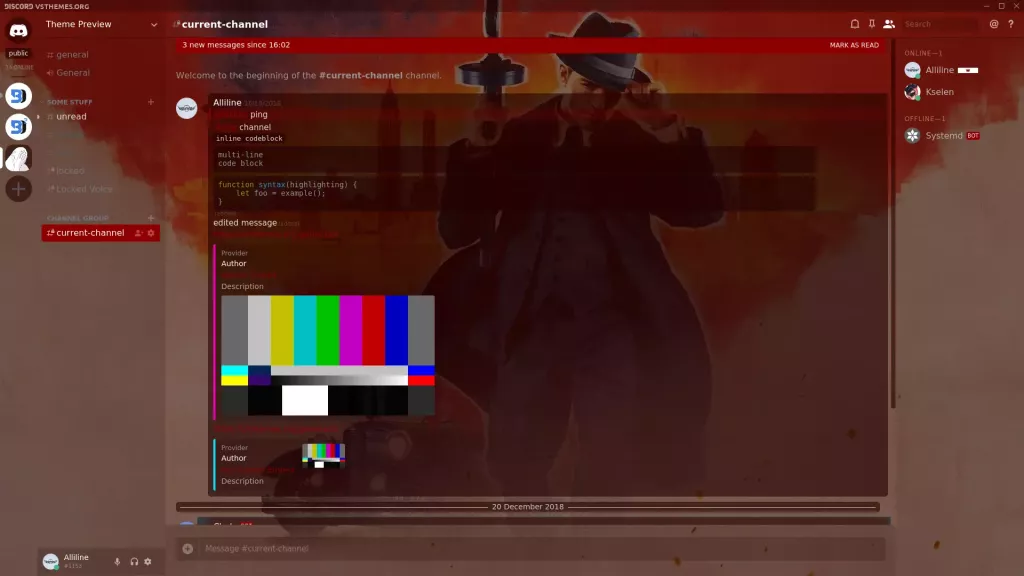 Theme Mafia Definitive Edition for Discord download on VSThemes.org