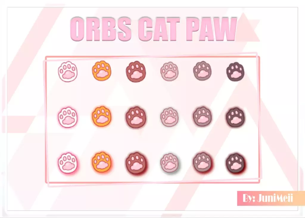 Start orb Cats paw, 24 options for Windows download on VSThemes.org