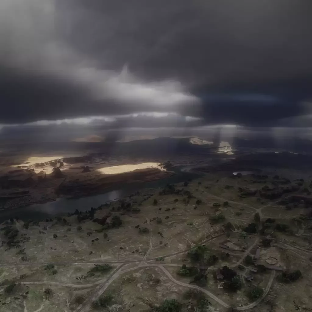 Live wallpaper RDR2 360 Panorama download on VSThemes.org