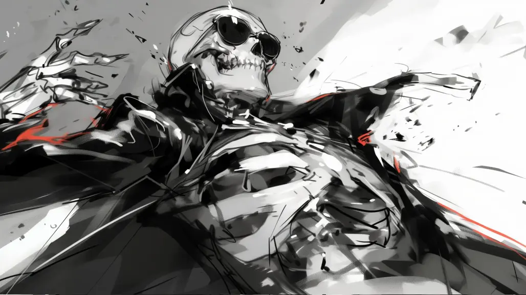 Wallpaper Skeletons yessirSupra download on VSThemes.org