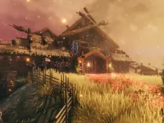 Live wallpaper Bonfire Valheim download on VSThemes.org