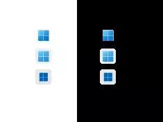 Start orb The Windows 11 Pixel flag for Windows download on VSThemes.org