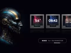 Skin P05 (Resizable suite) for Rainmeter download on VSThemes.org