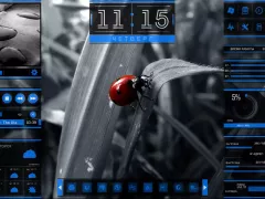 Скин Frost visualizer для Rainmeter скачать на VSThemes.org