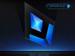 Cursors Night Diamond v3.0, red ruby on Windows download on VSThemes.org