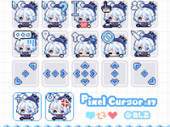 Cursors Skirk (Genshin Impact) on Windows download on VSThemes.org