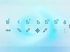 Cursors Solid Glass on Windows download on VSThemes.org