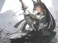 Live wallpaper Burnice Dance - Zenless Zone Zero download on VSThemes.org