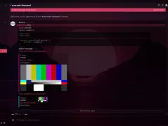 Theme Neon Sunset for Discord download on VSThemes.org