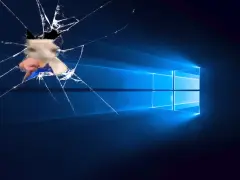 Live wallpaper Cat eats chips, Windows XP download on VSThemes.org
