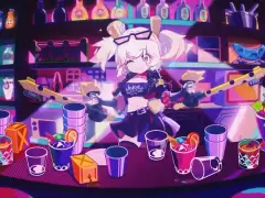 Live wallpaper Burnice Red - Zenless Zone Zero download on VSThemes.org