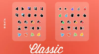 Cursors Bibata Modern on Windows download on VSThemes.org