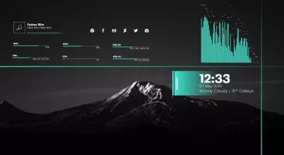 Skin Nelamint for Rainmeter download on VSThemes.org