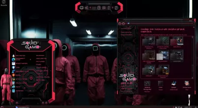 Theme Squid Game for Windows 11 download on VSThemes.org