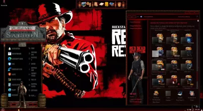 Theme Red Dead 2 for Windows 11 download on VSThemes.org