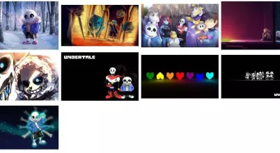 Themepack Undertale for Windows 8/10/11 download on VSThemes.org