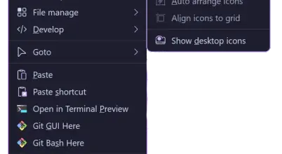 Nilesoft Shell - context menu design v.1.9.18 download on VSThemes.org