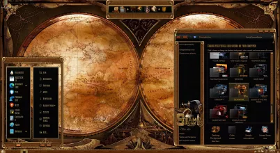 Theme Steampunk for Windows 11 download on VSThemes.org