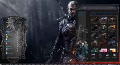 Theme The Witcher for Windows 11 download on VSThemes.org