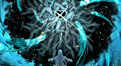 Live wallpaper Blue Star (Lobotomy Corporation) download on VSThemes.org