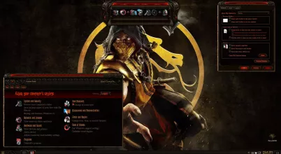 Theme Mortal Kombat for Windows 11 download on VSThemes.org