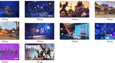 Themepack Fortnight for Windows 8/10/11 download on VSThemes.org