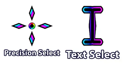 Cursors Neon RGB on Windows download on VSThemes.org