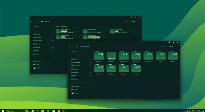 Icons Green-fold for 7tsp download on VSThemes.org