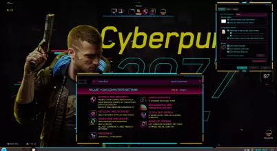 Cyberpunk 2077 theme for Windows 11