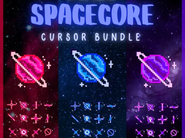 Colored cursors for Windows (400+)