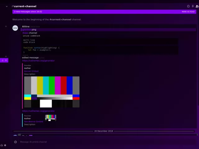 Purple Discord themes - TOP 100 files to personalize the Windows interface