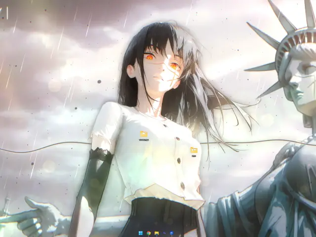 Live wallpaper Chainsaw Man - Yoru (Abstract) [4K] download on VSThemes.org