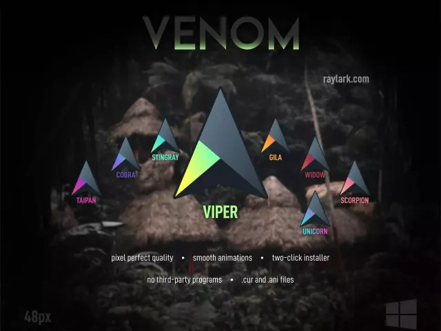 Colored cursors for Windows (400+)