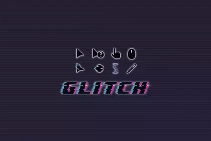 Cursors Sigma RGB, rainbow color on Windows download on VSThemes.org