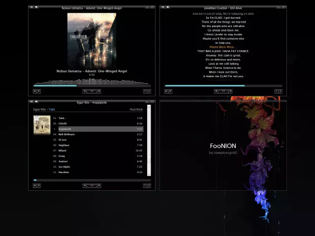 Foobar2000 Skins (60+)