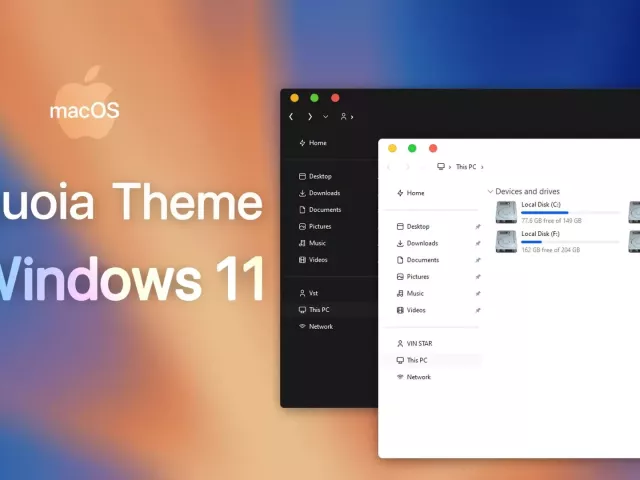 Theme Mac OS Catalina for Windows 10 download on VSThemes.org