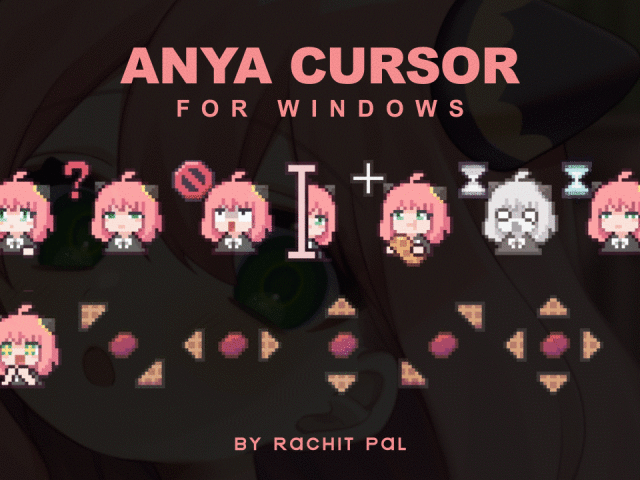 Cursors Miku Hatsune - mascot vocaloid on Windows download on VSThemes.org