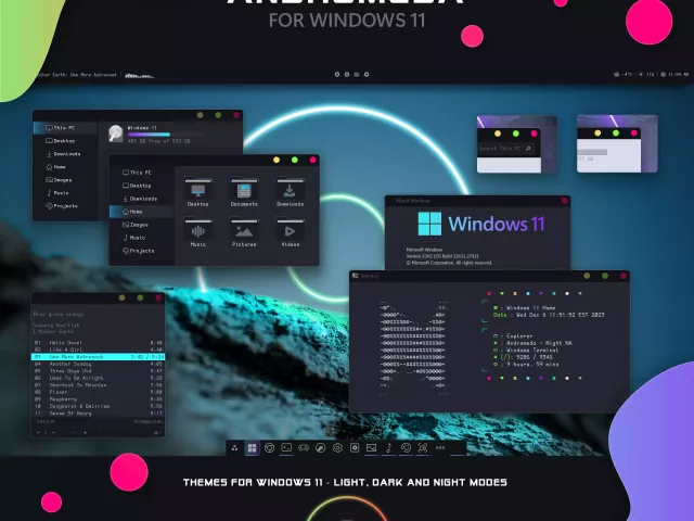 Theme Mac OS Sequoia for Windows 11 download on VSThemes.org