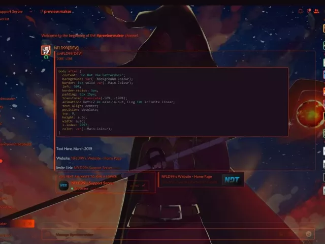 Theme Megumin for Discord download on VSThemes.org