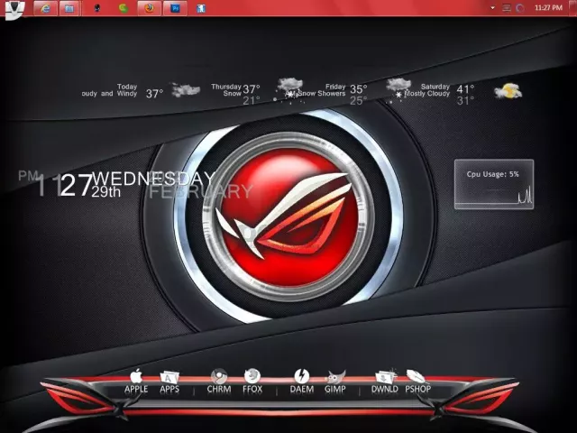 RocketDock Skins (100+)