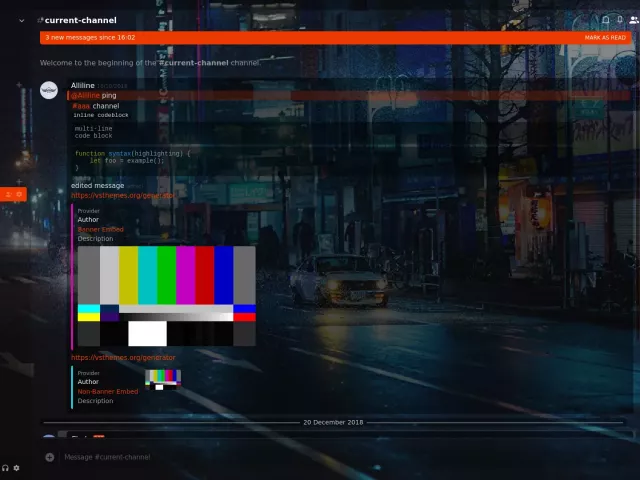 Theme Brick wall for Discord download on VSThemes.org