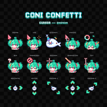 Cursors Berno Light - Uma Musume on Windows download on VSThemes.org