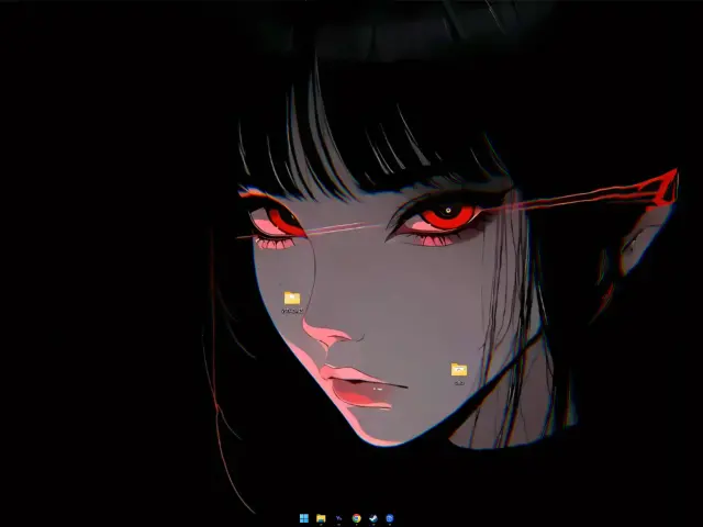 Live wallpaper Evil Girl-4K-PMQZ download on VSThemes.org
