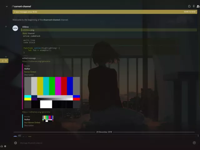 Theme 2B silver for Discord download on VSThemes.org