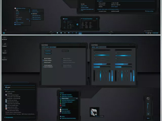 Neon Themes for Windows 7 - TOP 20 files to personalize the Windows ...