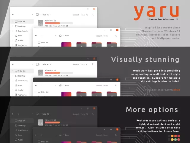Theme Solarized for Windows 11 download on VSThemes.org