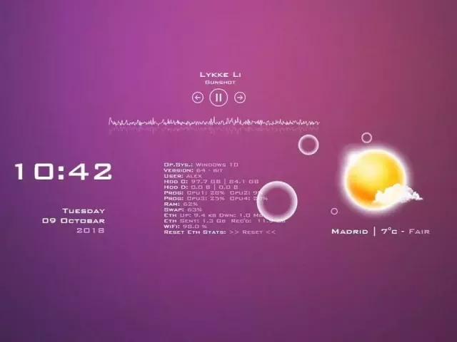 Minimalist Rainmeter Skins - TOP 70 files to personalize the Windows ...