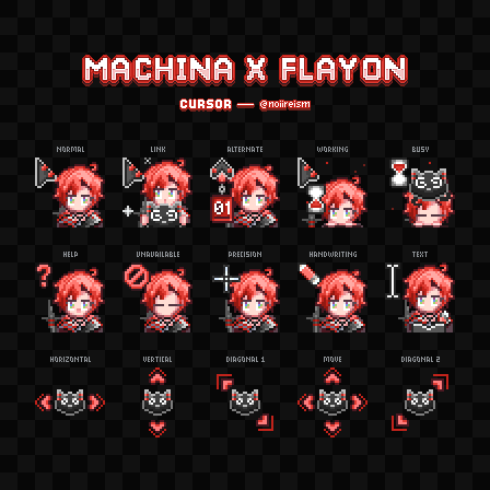 Cursors Ellen Joe on Windows download on VSThemes.org